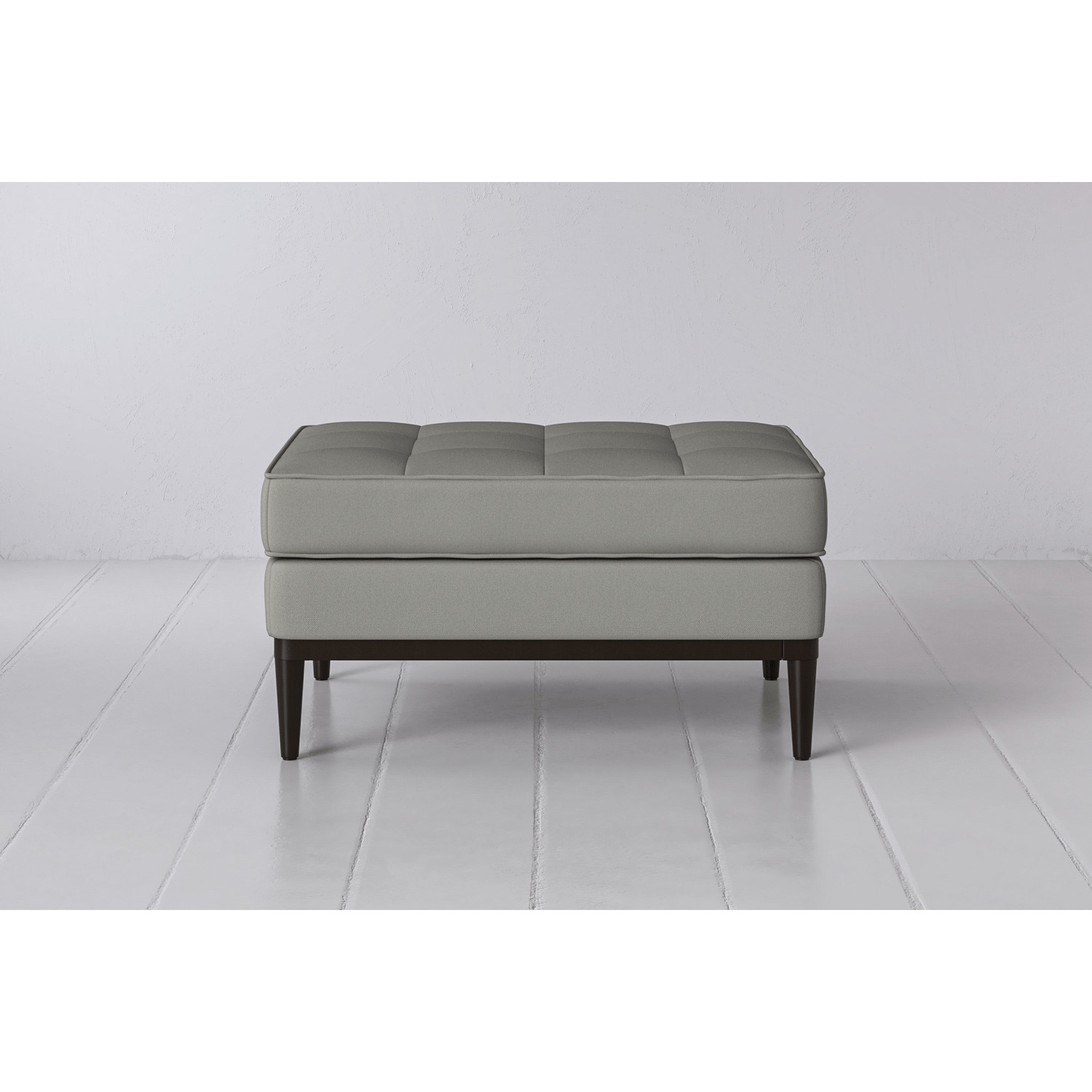 Cotton Ottoman from Swyft - Smoke - Model 02 - Quick Delivery by Swyft ...