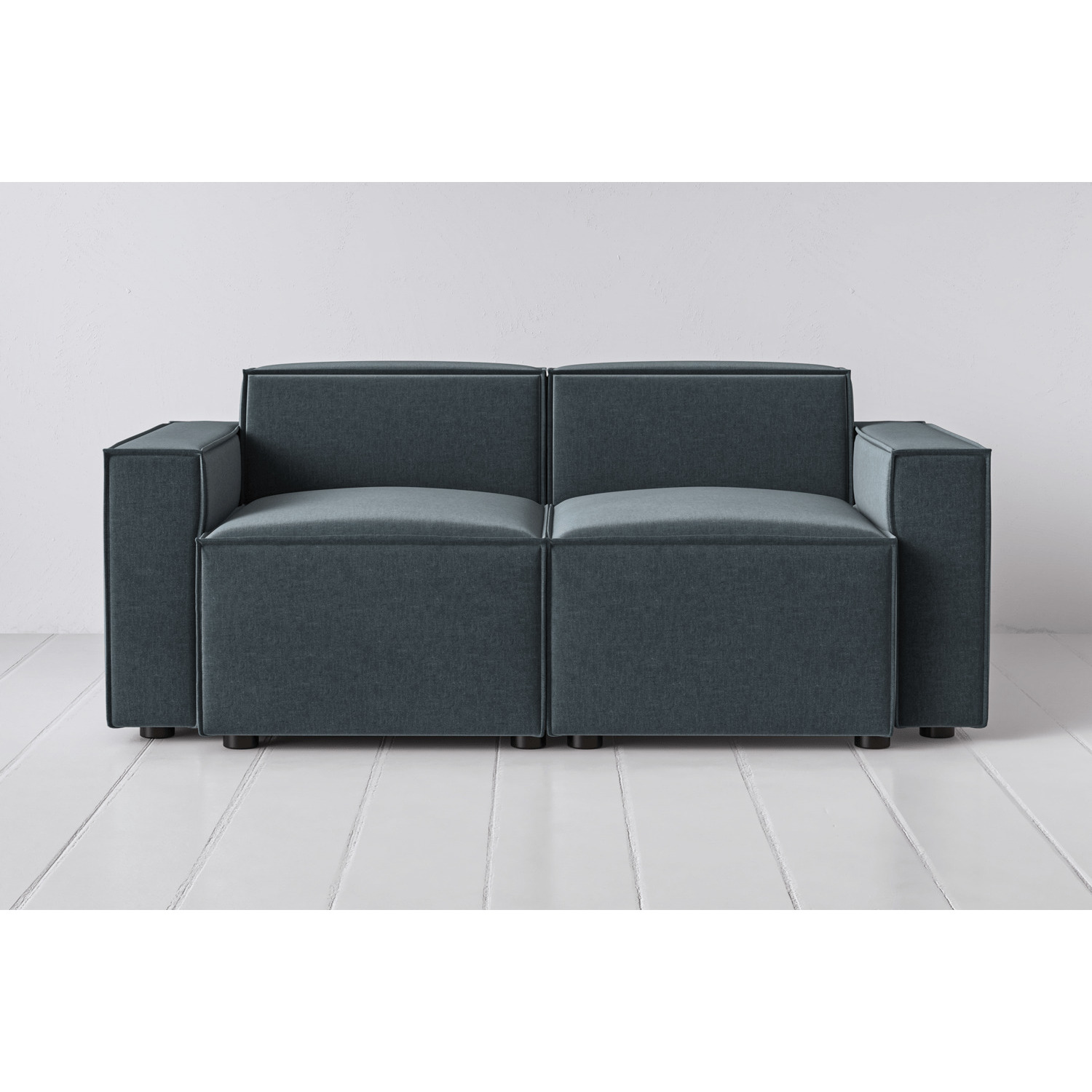 Chenille 2 Seater Modular Sofa from Swyft - Hydro - Model 03 - Quick Delivery by Swyft ...