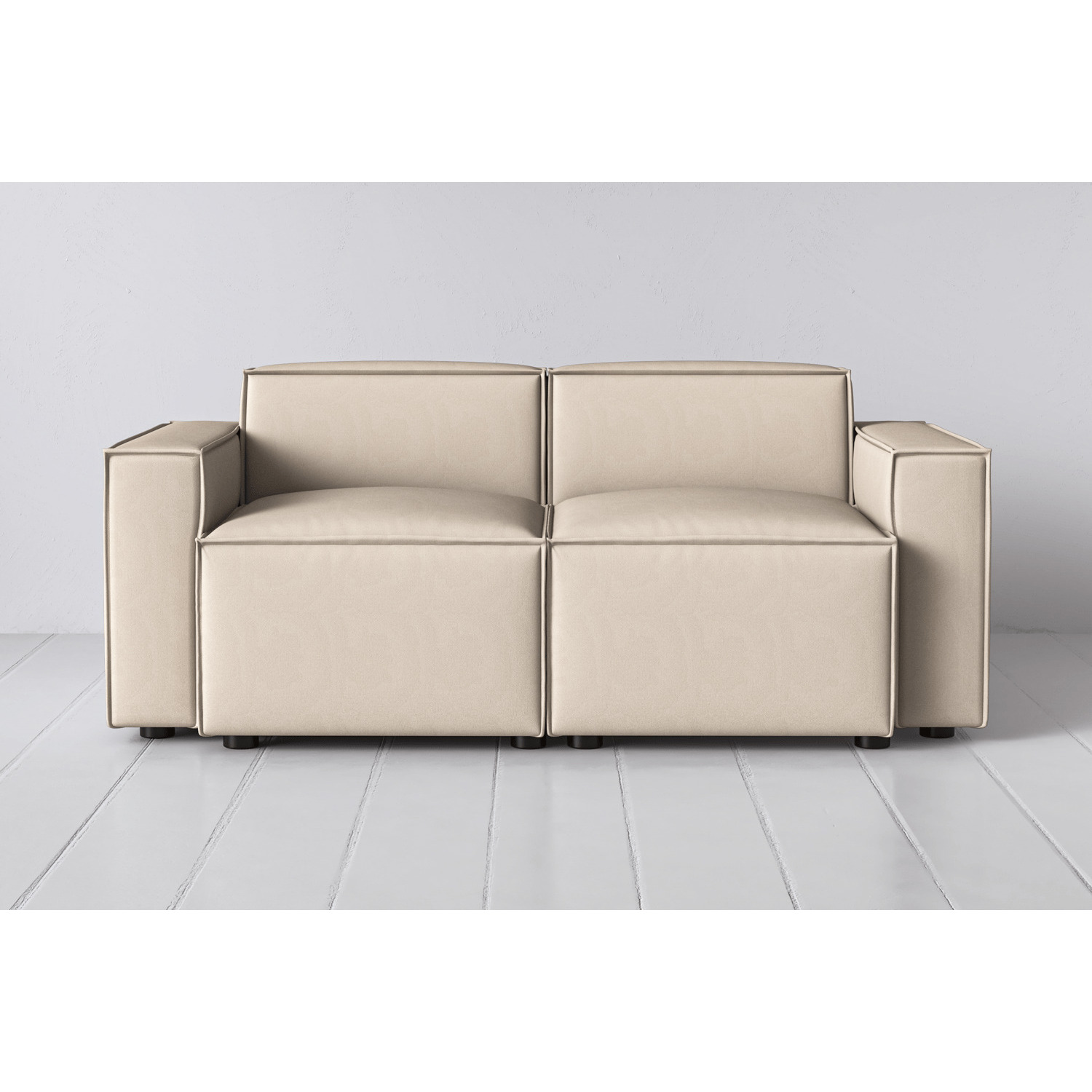 Cotton 2 Seater Modular Sofa from Swyft - Tusk - Model 03 - Quick Delivery by Swyft | ufurnish.com