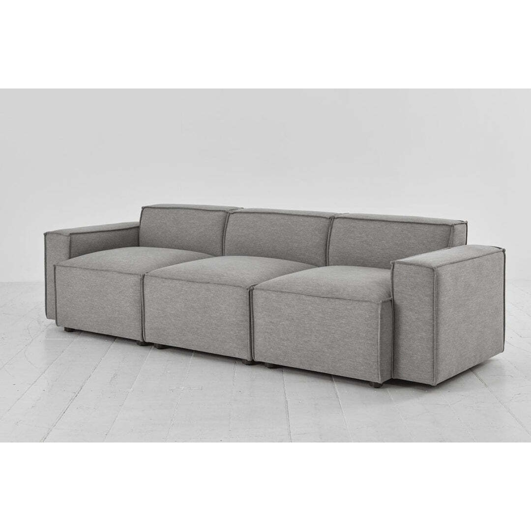 Linen 3 Seater Modular Sofa - Shadow - Model 03 - Quick Delivery by ...