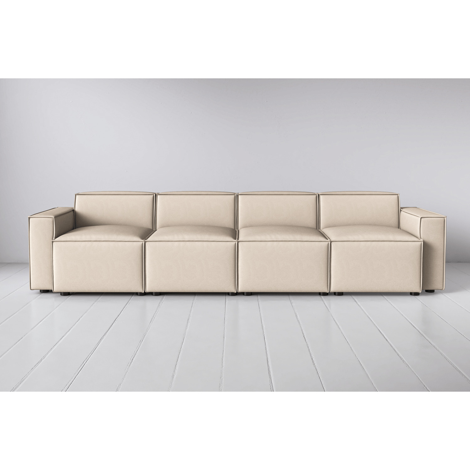 Cotton 4 Seater Modular Sofa from Swyft - Tusk - Model 03 - Quick ...
