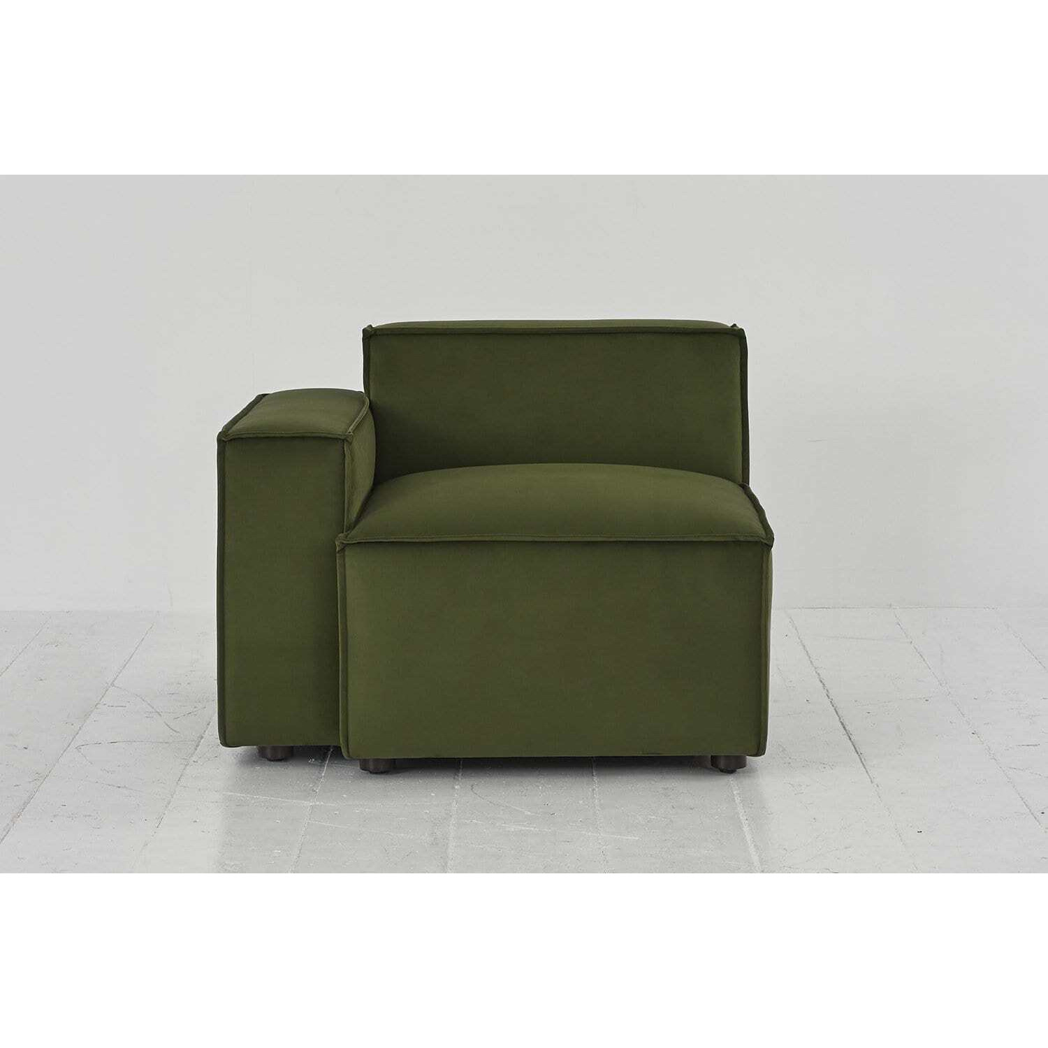 Model 03 Left Arm Module - Velvet Vine by Swyft | ufurnish.com