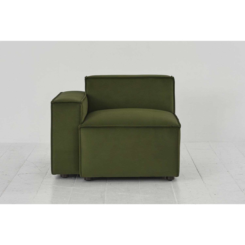 Model 03 Left Arm Module - Velvet Vine by Swyft | ufurnish.com