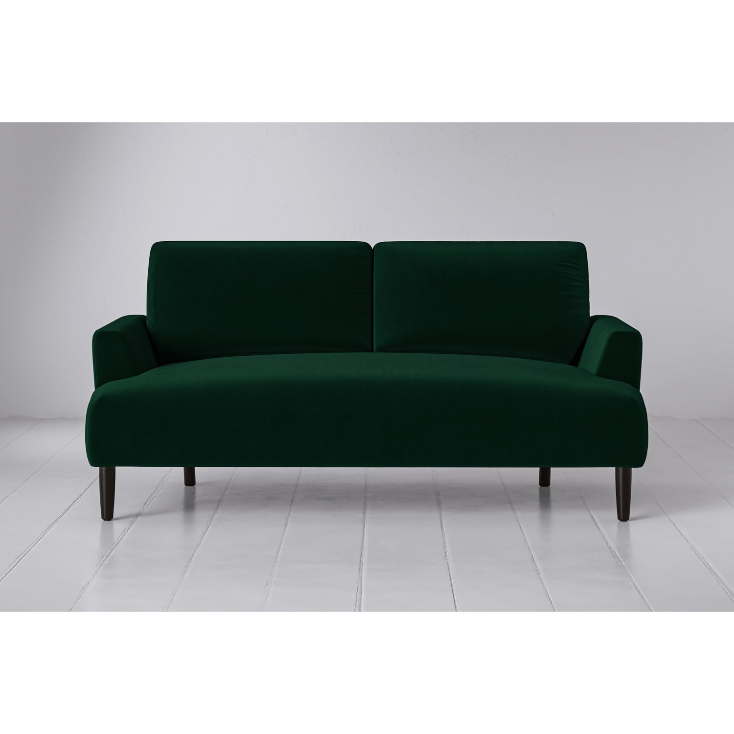 Eco Velvet 2 Seater Sofa from Swyft - Forest - Model 05 - Quick ...