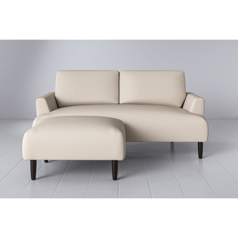 Linen 2 Seater Left Chaise Sofa - Silk - Model 05 - Quick Delivery by ...