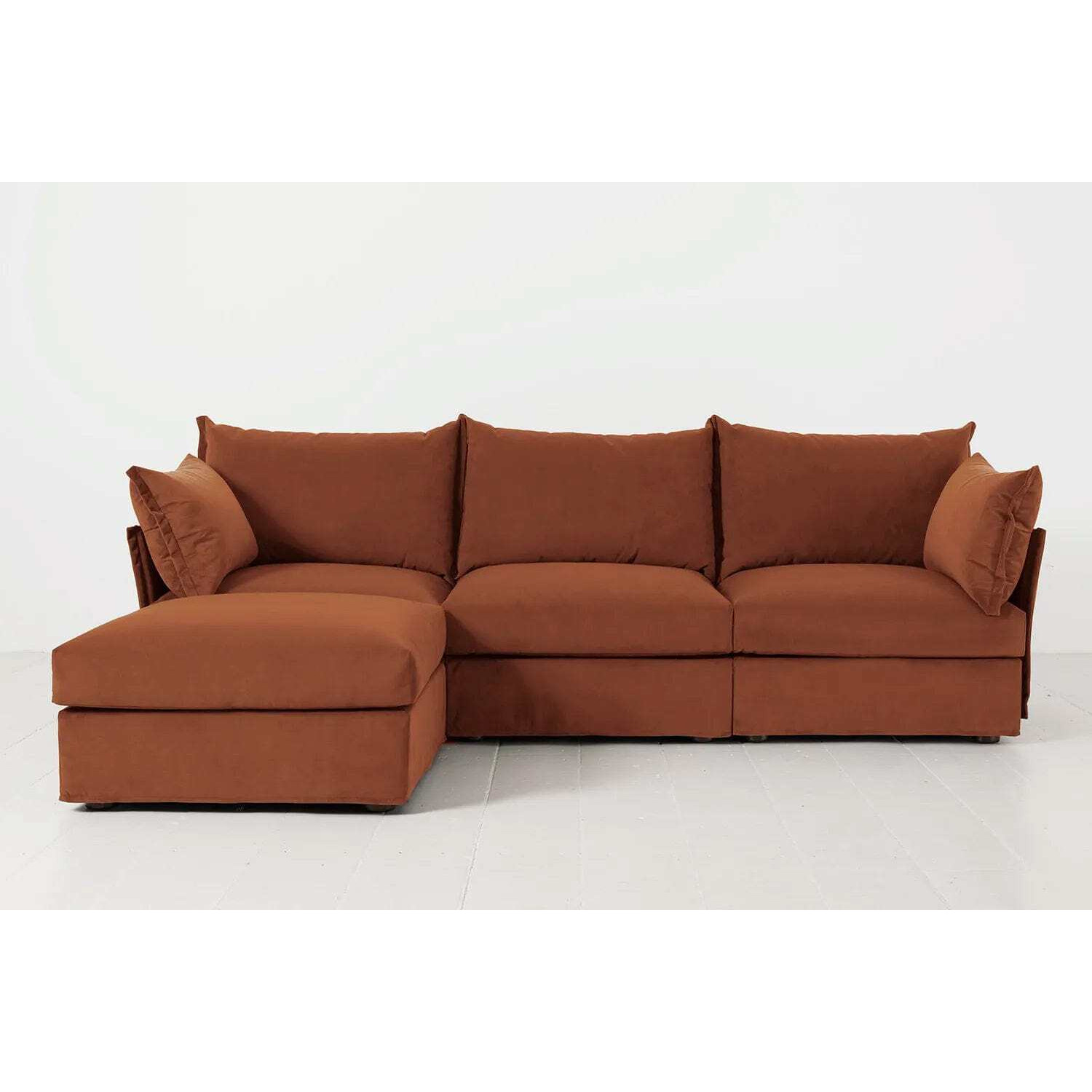 Model 06 3 Seater Left Corner Sofa From Swyft - Umber - Quick Delivery ...