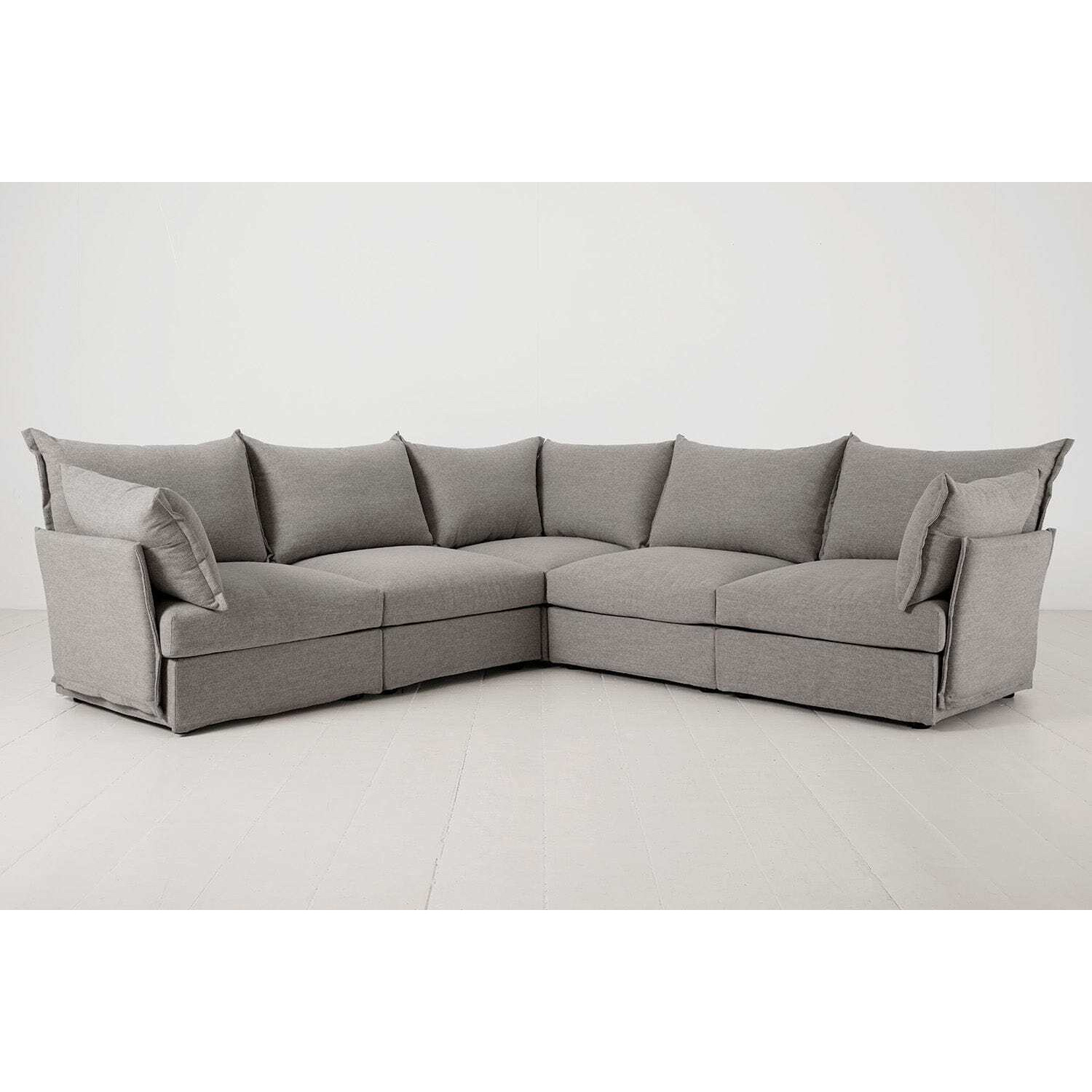 Linen Modular Corner Sofa from Swyft - Shadow - Model 06 - Quick ...