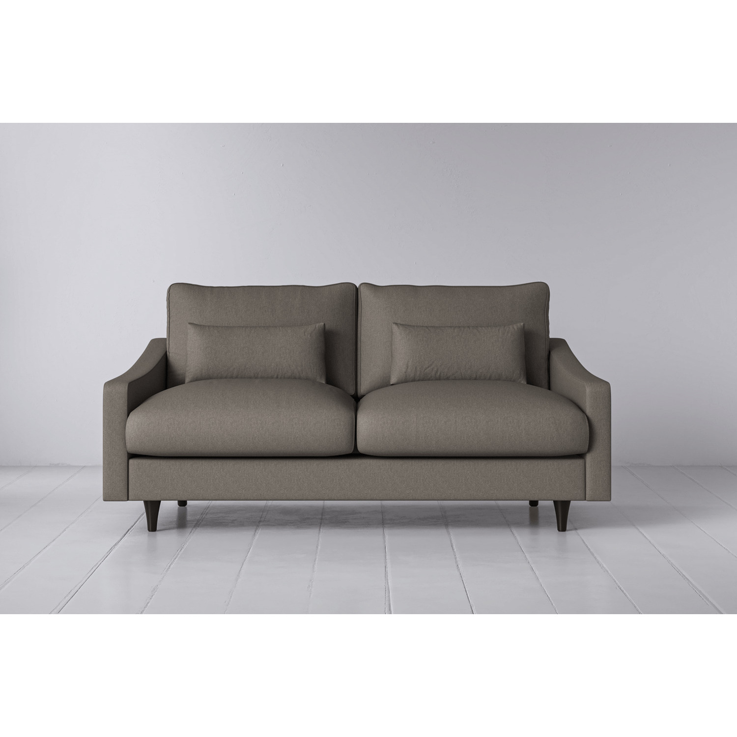 Linen 2 Seater Sofa from Swyft - Graphite - Model 07 - Quick Delivery ...