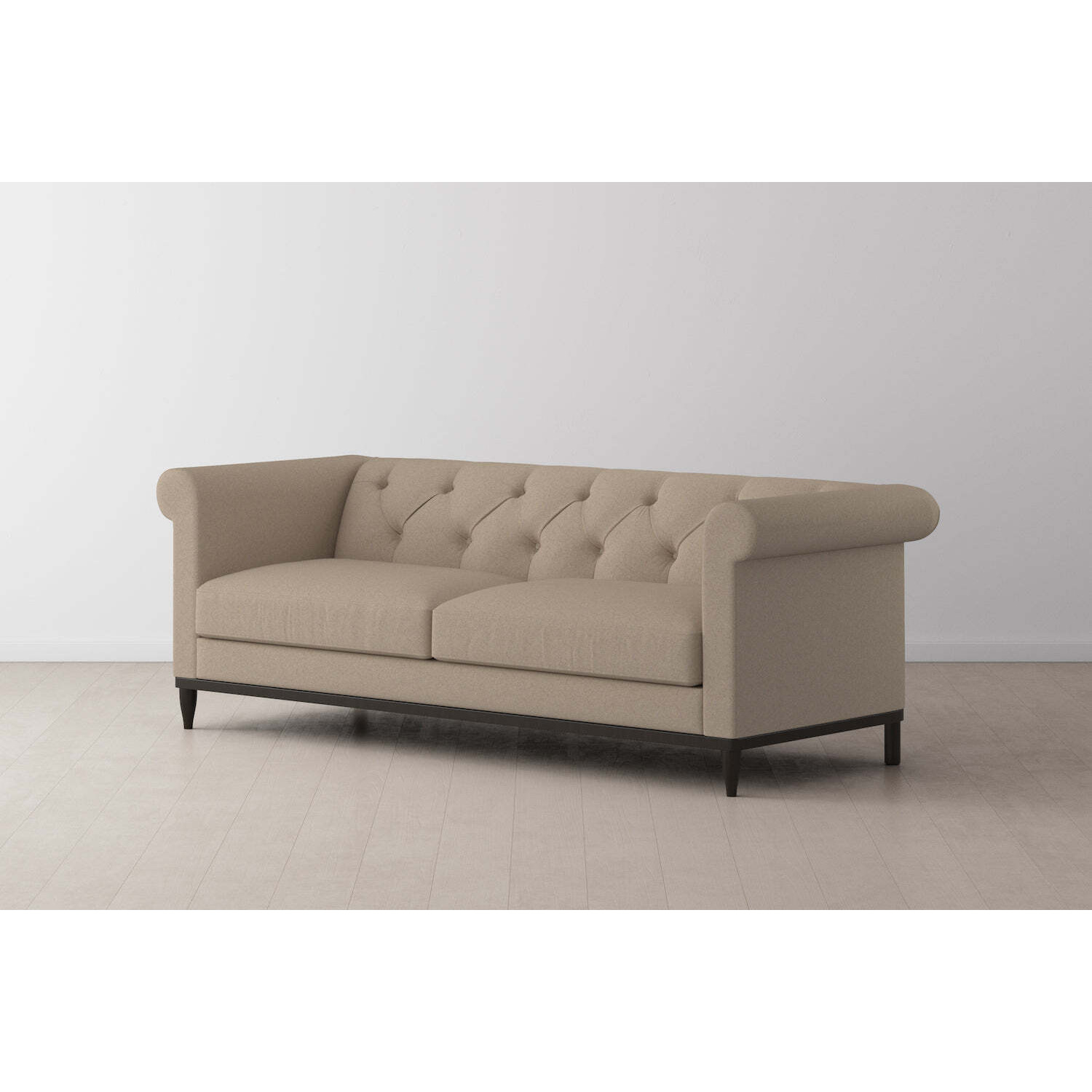 Wool 2 Seater Sofa from Swyft - Ecru - Model 09 - Quick Delivery by ...