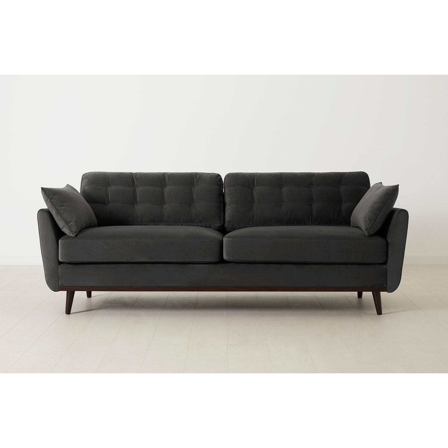 Model 10 3 Seater Sofa From Swyft - Charcoal - Quick Delivery by Swyft ...