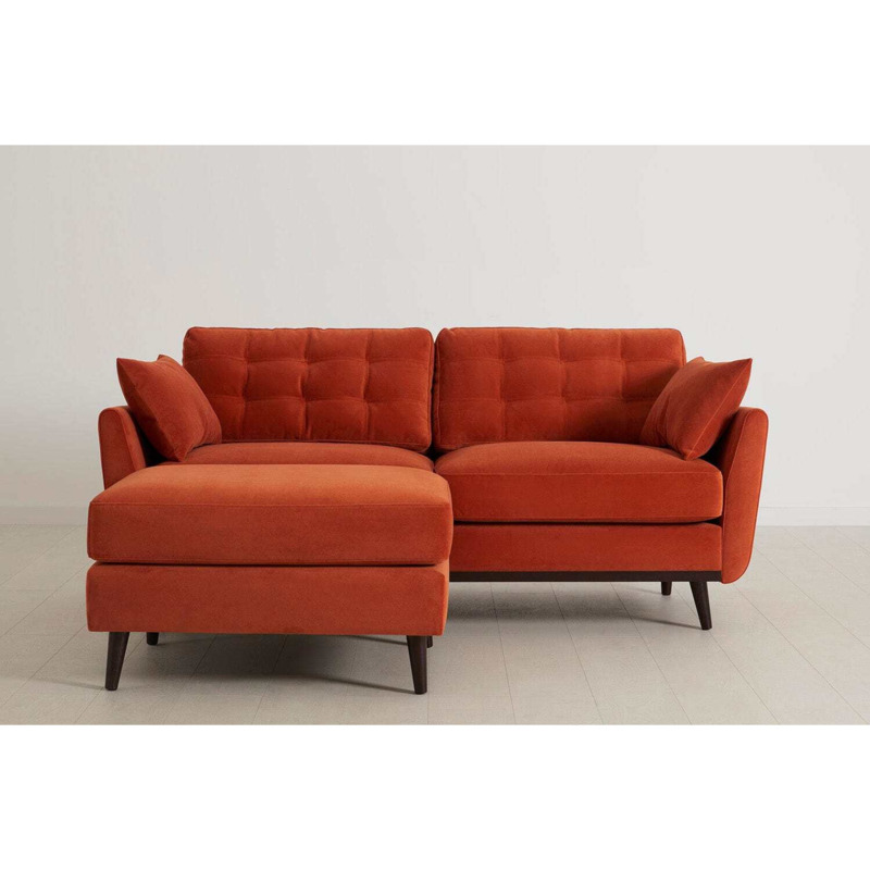 Model 10 2 Seater Left Corner Sofa From Swyft - Paprika - Quick ...