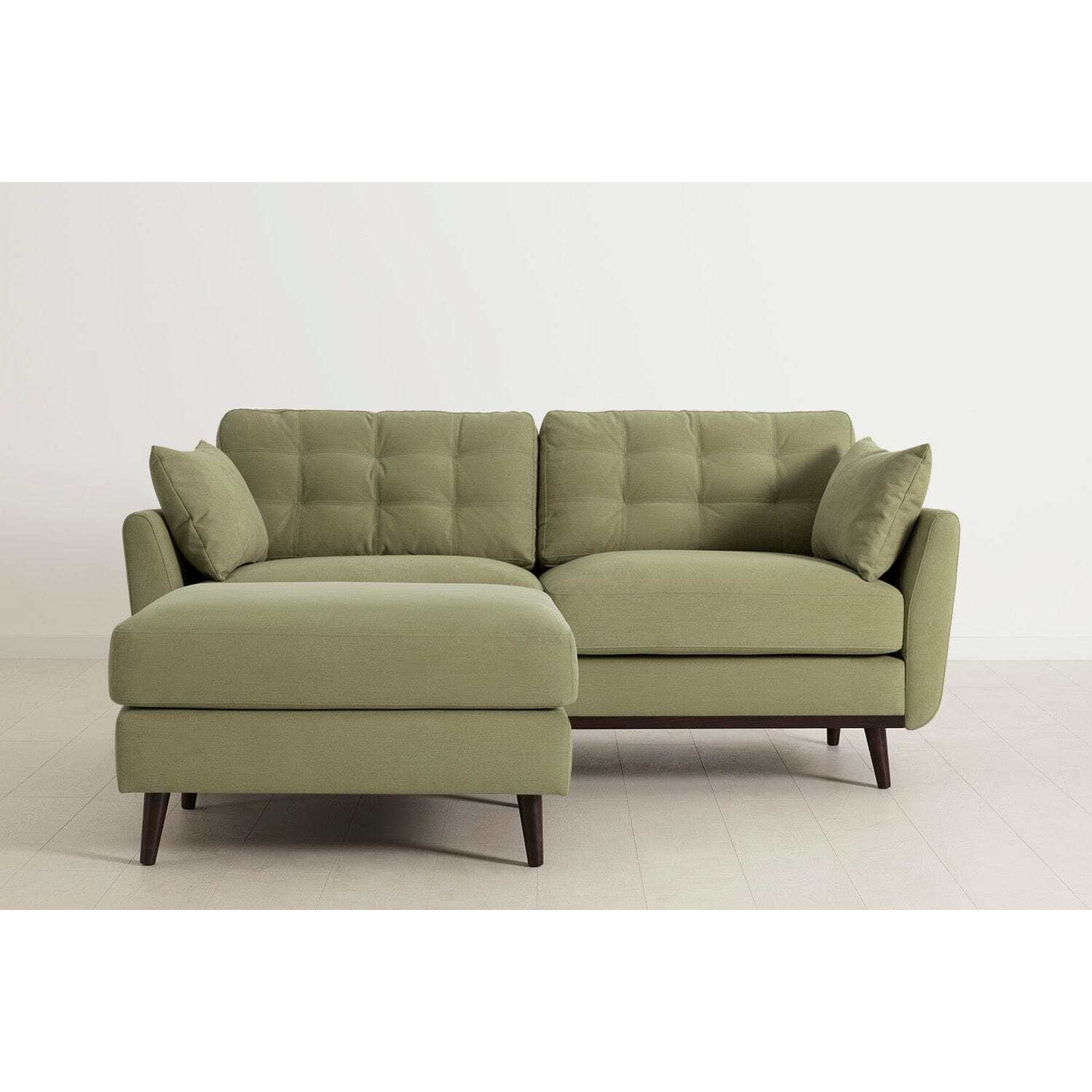 Model 10 2 Seater Left Corner Sofa From Swyft - Celery - Quick Delivery ...