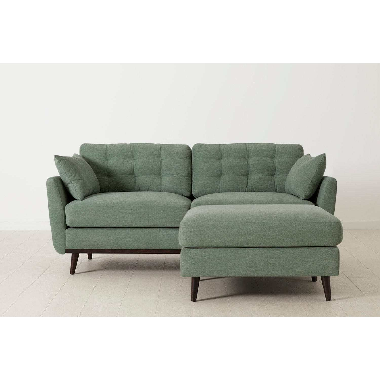 Model 10 2 Seater Right Corner Sofa From Swyft - Sage - Quick Delivery ...