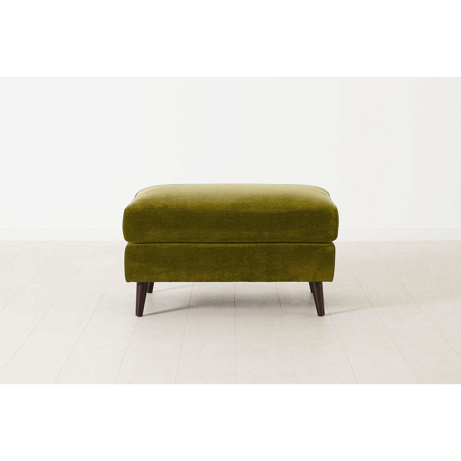 Model 10 Ottoman From Swyft - Moss - Quick Delivery by Swyft | ufurnish.com