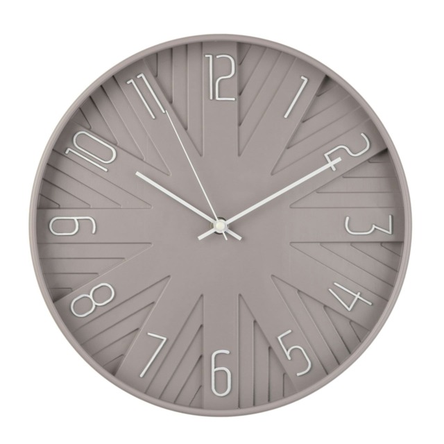 Hometime Round Wall Clock Dove Grey Grey by Tesco - Marketplace ...