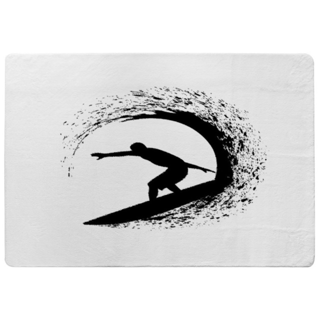 Surfer Silhouette (Rug) Multi - Xl: 160X230Cm by Tesco - Marketplace ...