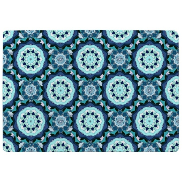 Boho, Magic Symbol (Rug) Blue - Small: 60X110Cm by Tesco - Marketplace ...