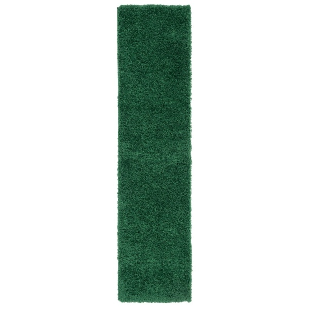 Kukoon Dark Green Deep Pile Shaggy Living Room Area Rug 60Cm X 240Cm by ...