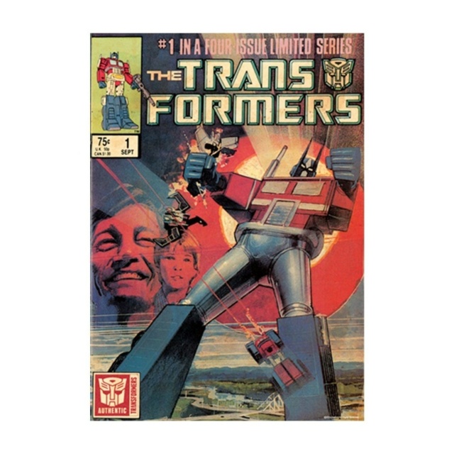 Transformers 40Th Anniversary A3 Art Print by Tesco - Marketplace ...