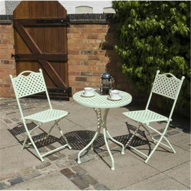 2 Seater Deluxe Havana Bistro Garden Set - Green by Tesco - Marketplace ...