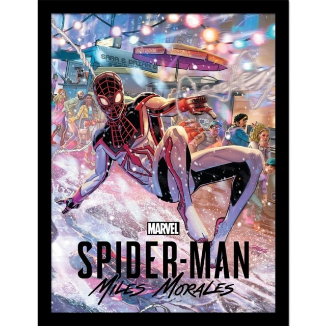 Spider-Man (Reflection) Framed 30X40Cm Print by Tesco - Marketplace ...