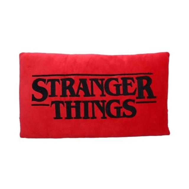 Stranger Things Logo Cushion Red 55Cm - Nemesis Now by Tesco ...