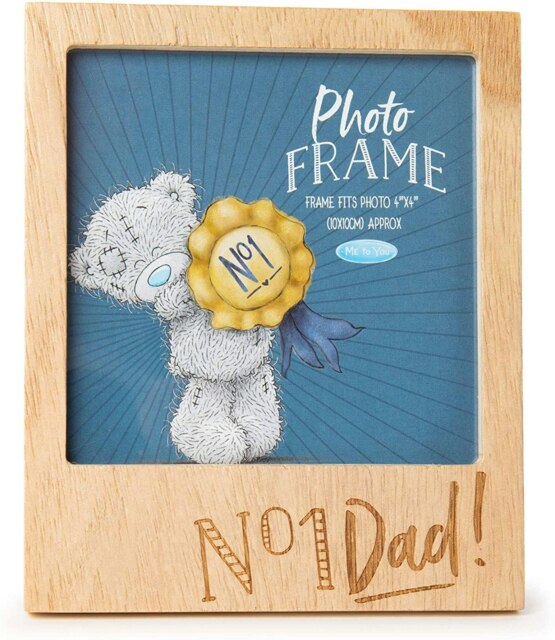 No1 Dad Tatty Teddy Wooden Photo Frame by Tesco - Marketplace ...