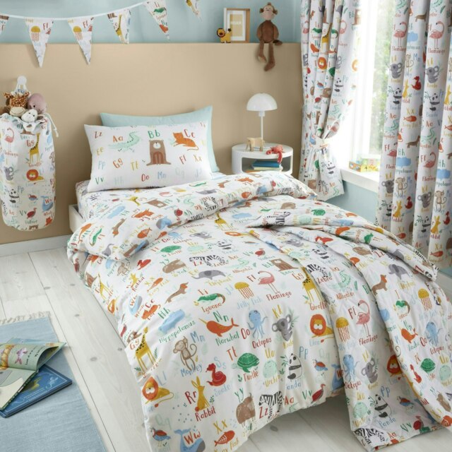Animal Alphabet Double Bedding by Tesco - Marketplace | ufurnish.com