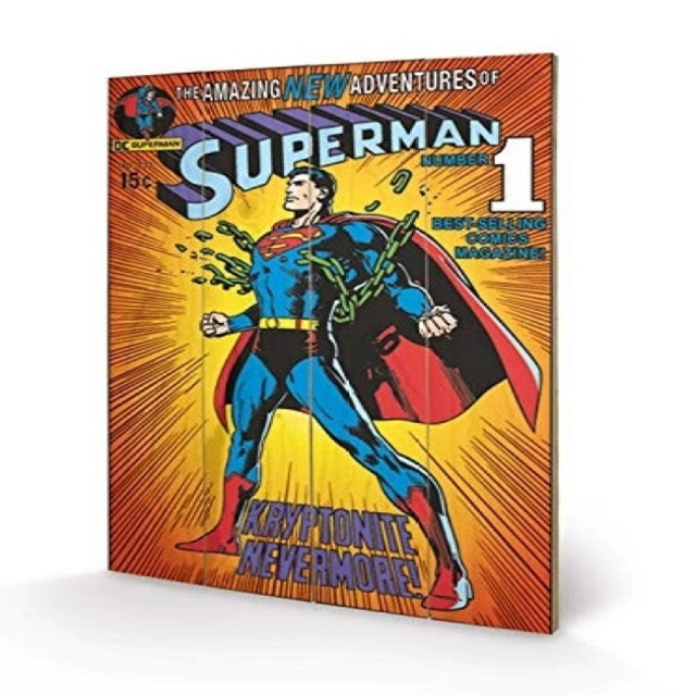 Dc Comics (Superman â Kryptonite) - Wood Panel by Tesco - Marketplace ...