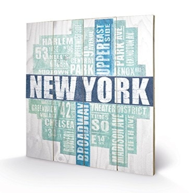 Barry Goodman (New York Type) - Wood Panel by Tesco - Marketplace ...