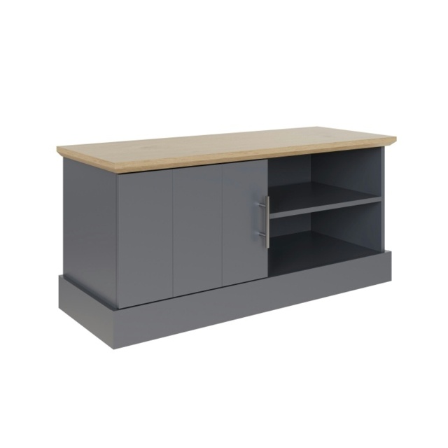 Gfw Kendal Small Tv Unit - Slate Blue by Tesco - Marketplace | ufurnish.com