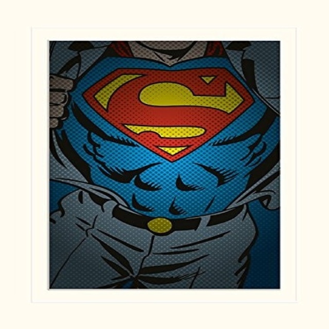 Lx - Dc Comics (Superman Torso) - Poster / Prints by Tesco ...