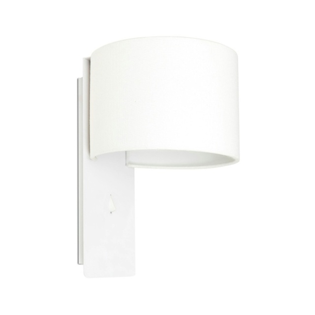 Fold Wall Light White With Shade E27 by Tesco - Marketplace | uFurnish.com