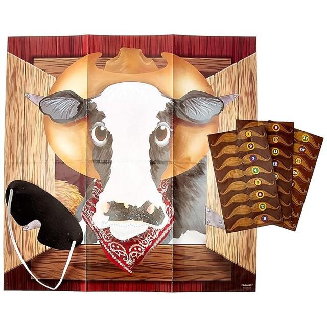 Amscan Western Yeehaw Party Game Poster Set - Multicoloured - One Size ...