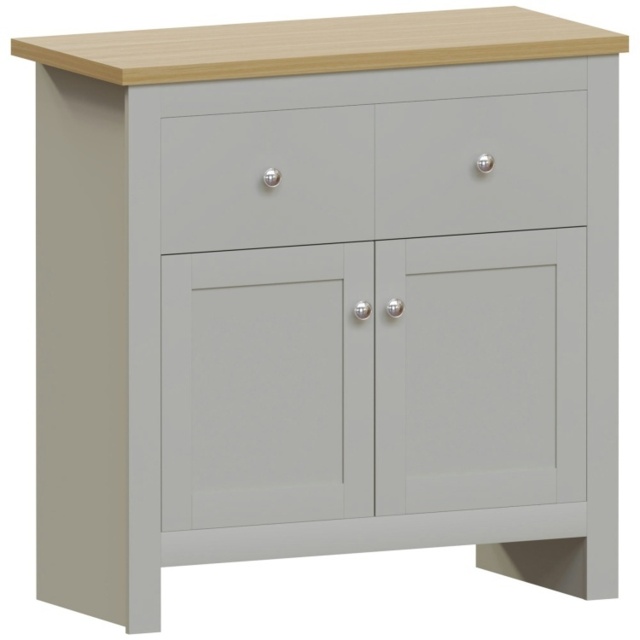 Vida Designs Arlington 2 Drawer 2 Door Sideboard Shaker Buffet Cabinet ...