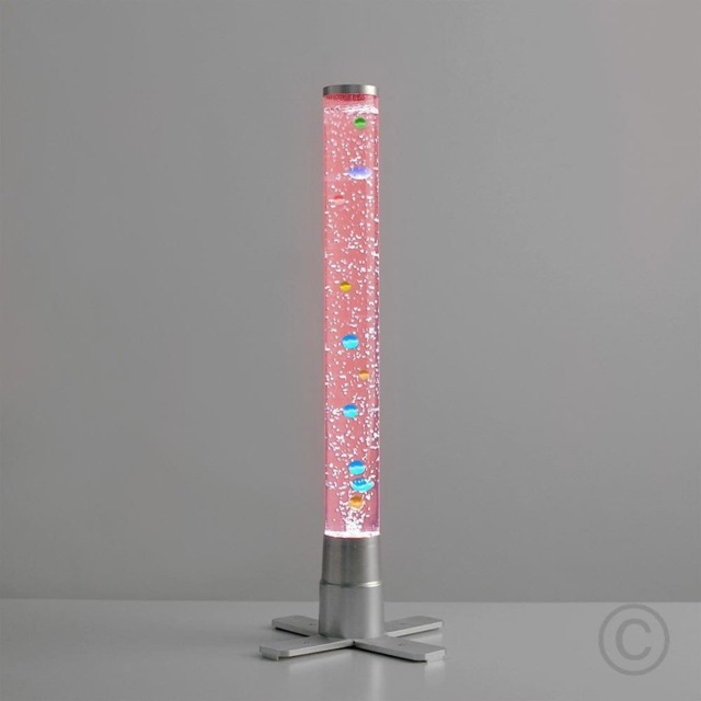 Valuelights colour changing novelty sensory fish bubble lamp 60cm by ...
