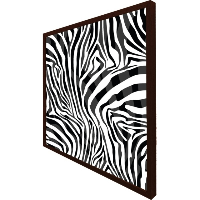 Zebra Animal Print (Picture Frame) Brown - M by Tesco - Marketplace ...