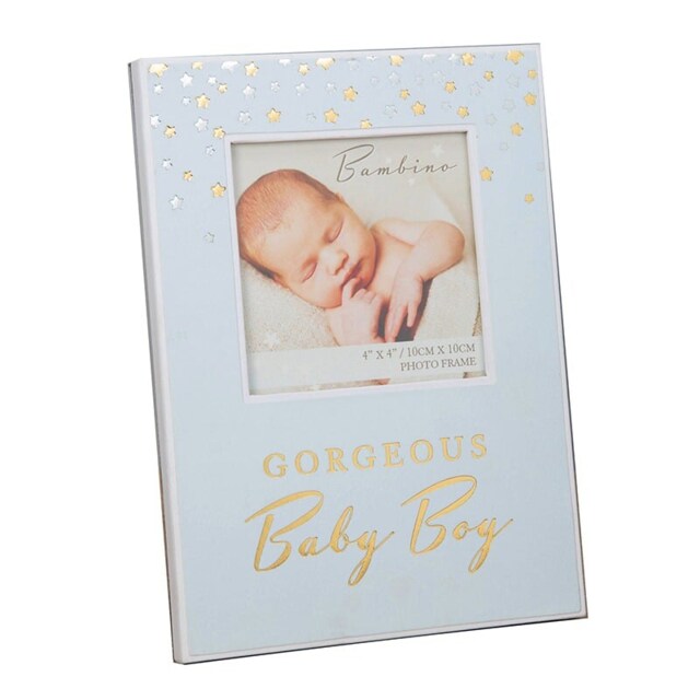 Bambino little stars photo frame gorgeous baby boy by Tesco ...