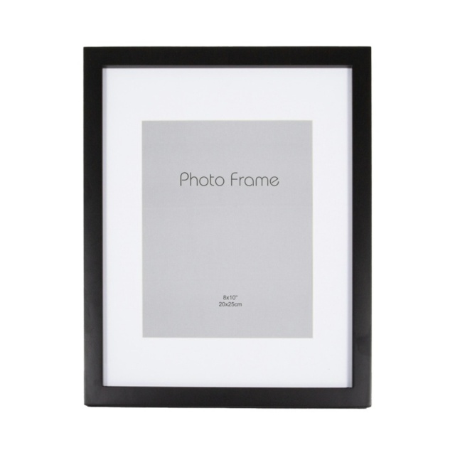 Classic Designer Mat Black Mdf 8X10 Picture Frame For Free Standing Or ...