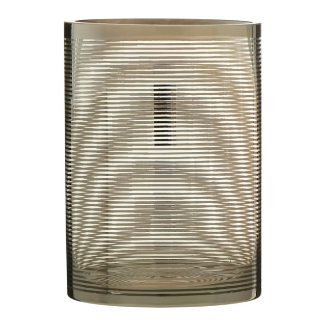 Raya Small Cylinder Glass Vase Silver by Tesco - Marketplace | ufurnish.com