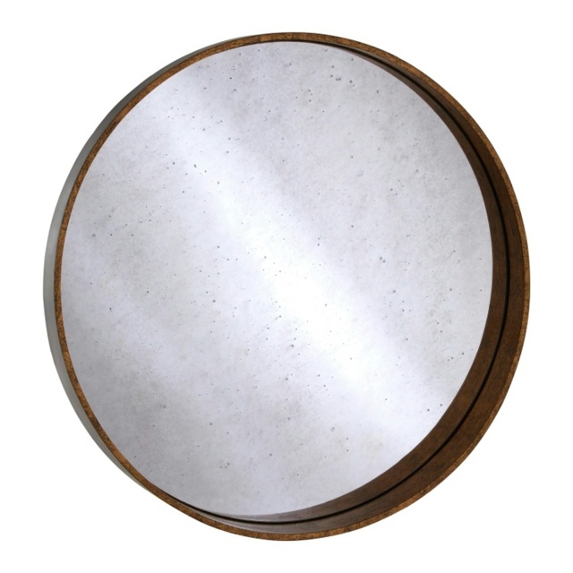 Colton Wall Mirror Gold by Tesco - Marketplace | ufurnish.com
