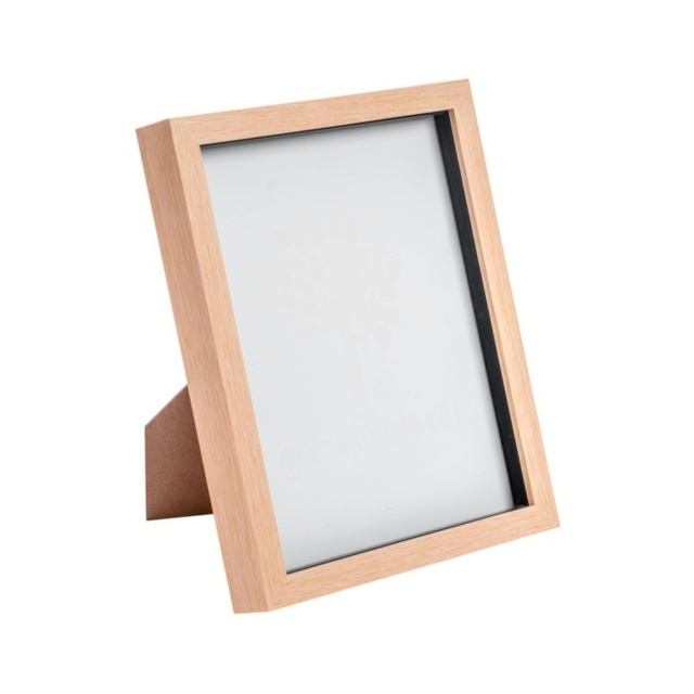 Nicola Spring 3D Box Photo Frame - 8 X 10'' - Light Wood by Tesco ...