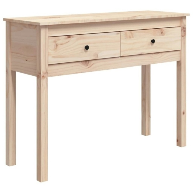 Console Table 100X35X75 Cm Solid Wood Pine by Tesco - Marketplace ...