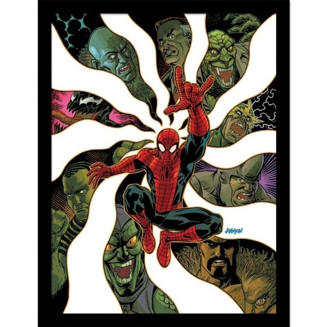 Marvel Classic (Amazing Spider-Man Vol 5) Framed 30X40Cm Print by Tesco ...