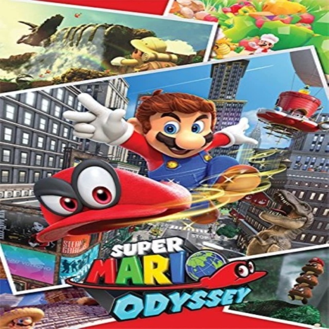 Super Mario Odyssey (Collage) Maxi Poster - Poster / Prints by Tesco ...