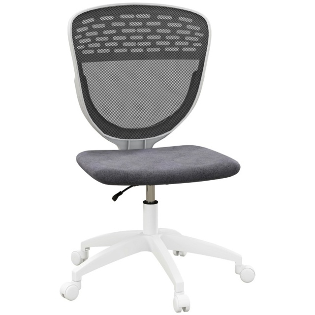 Vinsetto Height Adjustable Mesh Office Chair With Wheels by Tesco ...