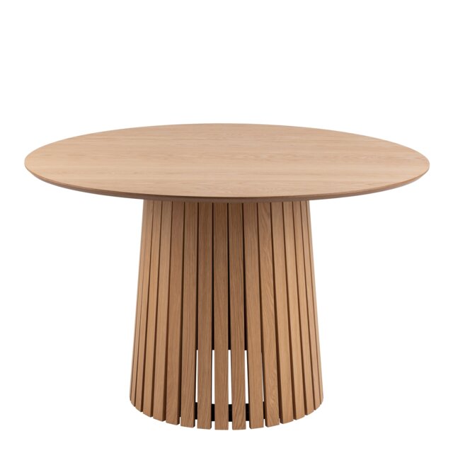 Christo Round Dining Table in Oak by Tesco - Marketplace | ufurnish.com