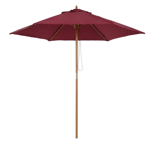 Outsunny 2.5M Garden Parasol Sun Shade Patio Outdoor Umbrella Canopy by ...