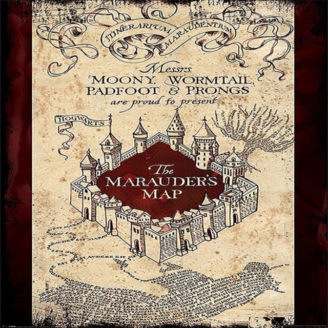 Harry Potter (The Marauders Map) Maxi Poster - Poster / Prints by Tesco ...