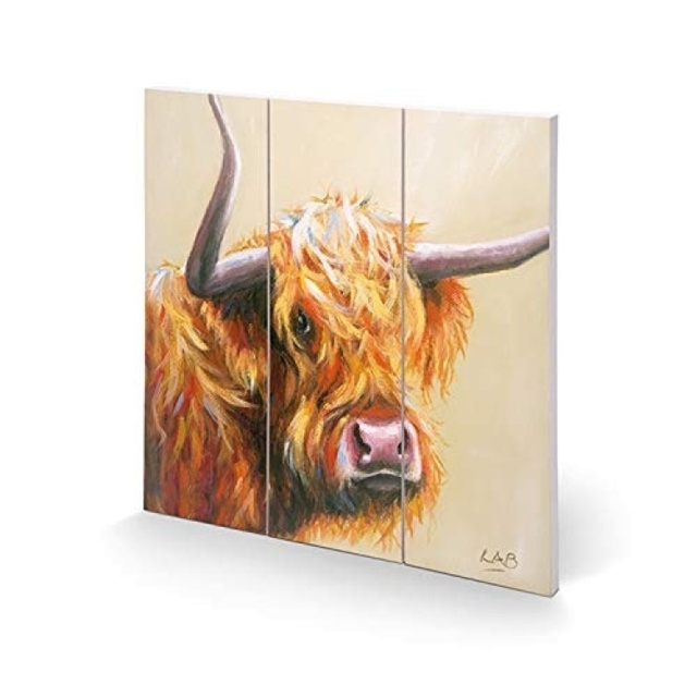 Louise Brown (I Need A Haircut) Square Wood - Wood Panel by Tesco ...